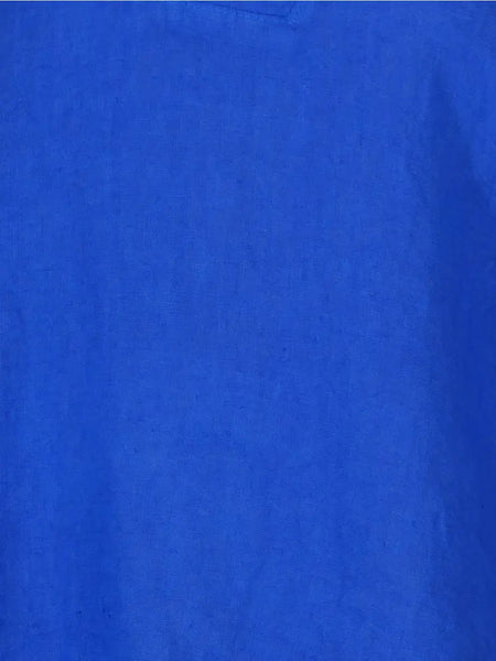 Luca Vanucci | Linen Tuscan Tryst Dress Royal Blue | Indigo Blue Trading