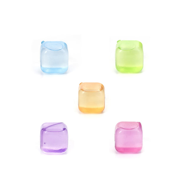 Kikkerland | 30 Coloured Reusable Ice Cubes | Indigo Blue Trading