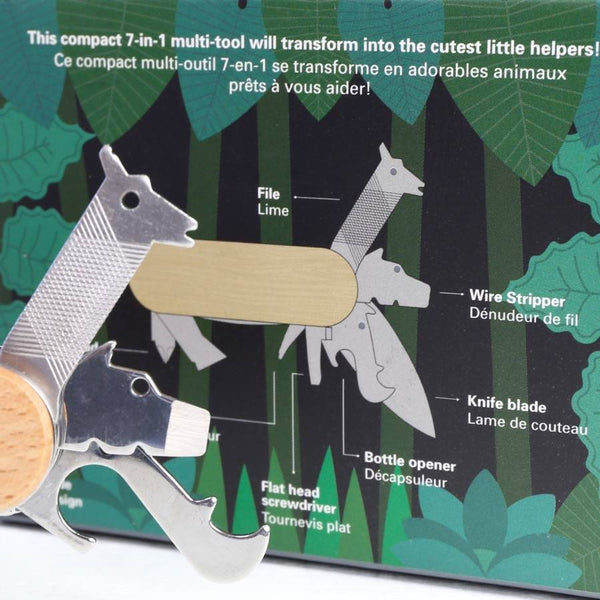 Kikkerland | Animal Multi Tool | Indigo Blue Trading